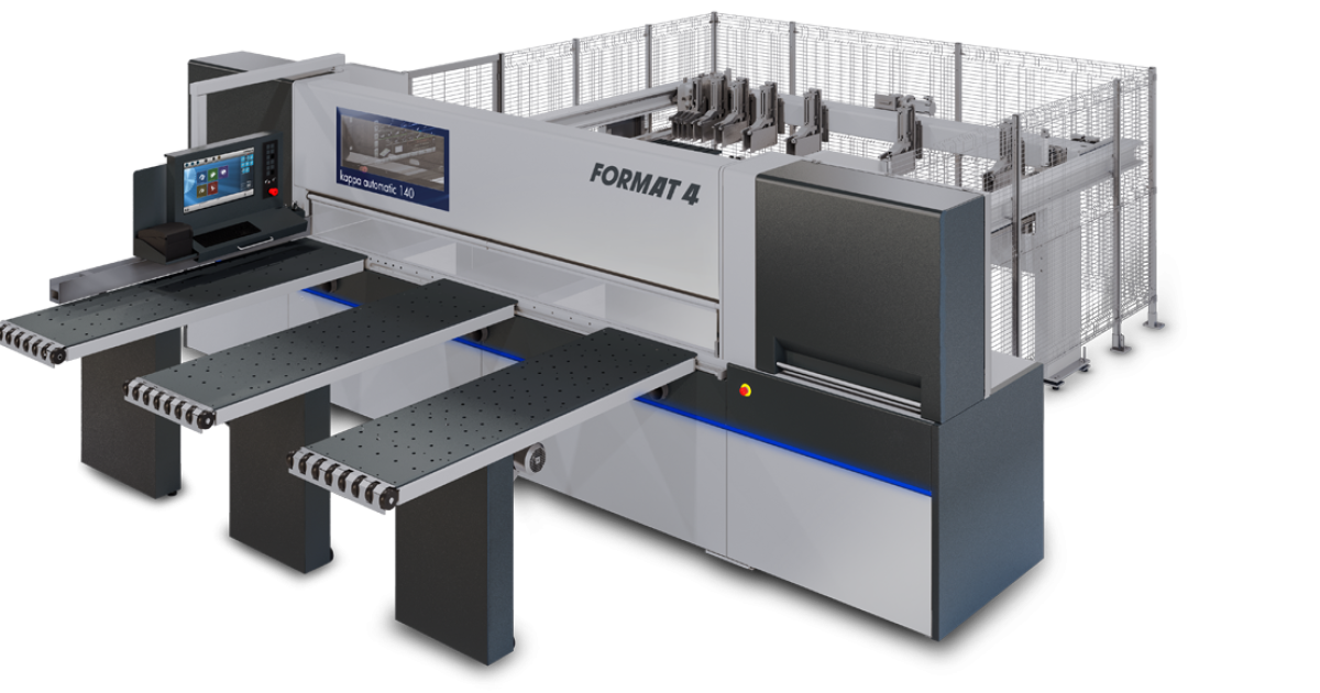 Format-4 Kappa Automatic 140 Pressure Beam Saw | Jacks.co.nz